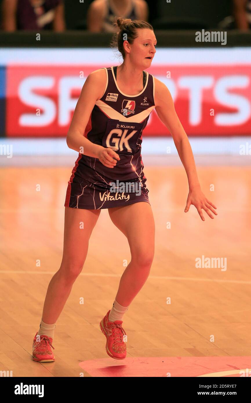 Loughborough Lightning's Ella Gibbons Stock Photo - Alamy