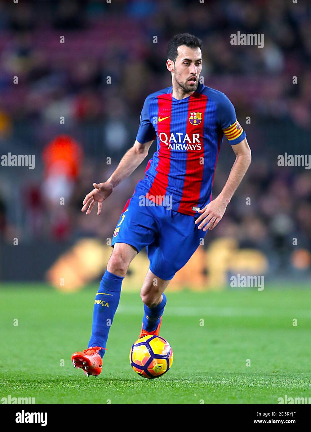 Sergio Busquets, Barcelona Stock Photo - Alamy