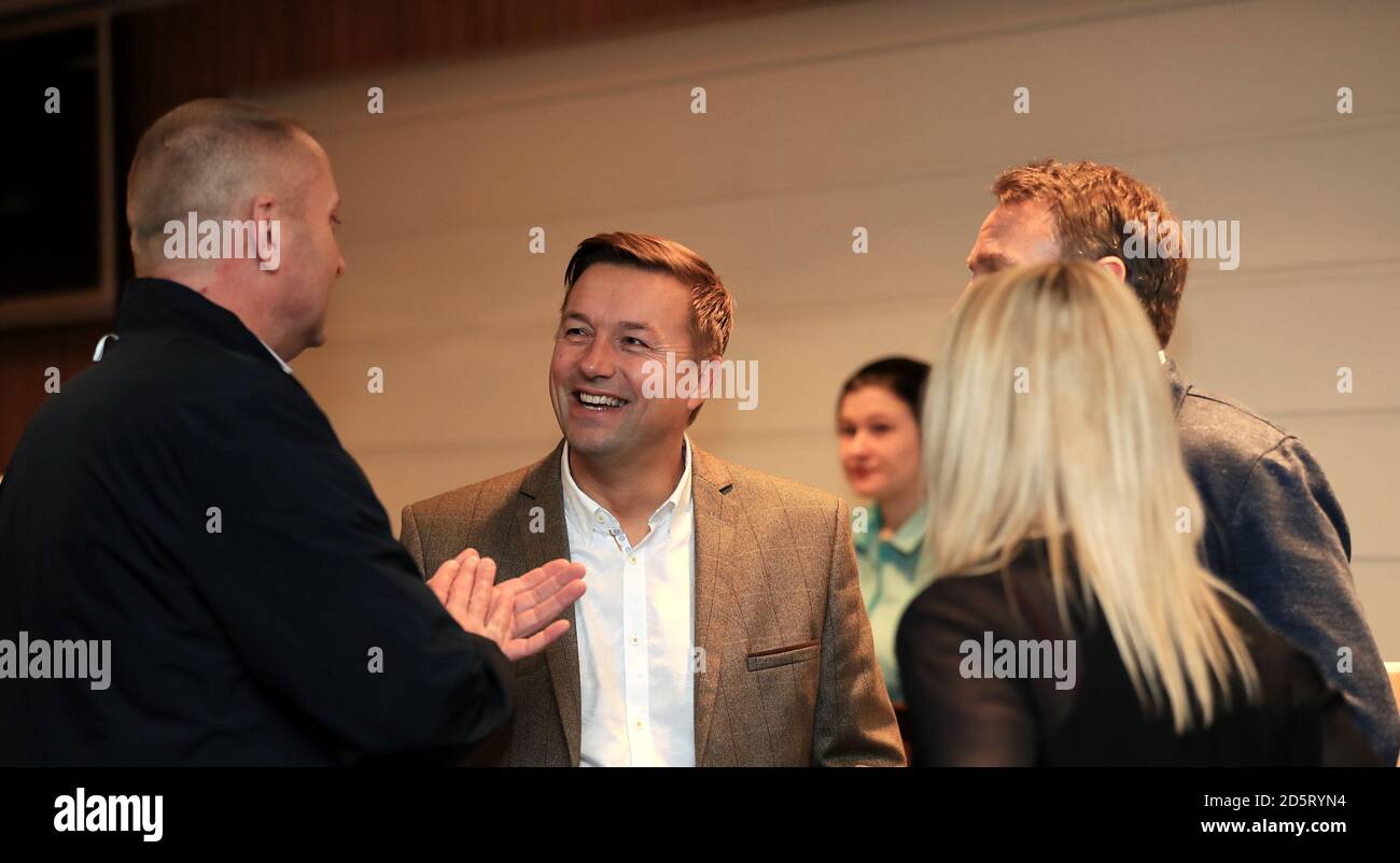 Guests during the reception Stock Photo - Alamy