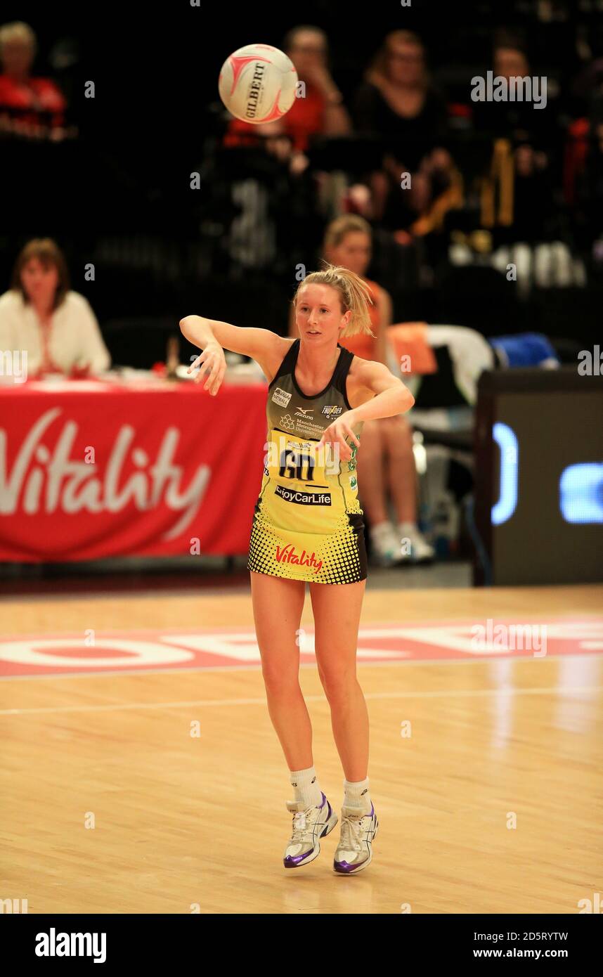 Manchester Thunder's Emma Dovey Stock Photo - Alamy