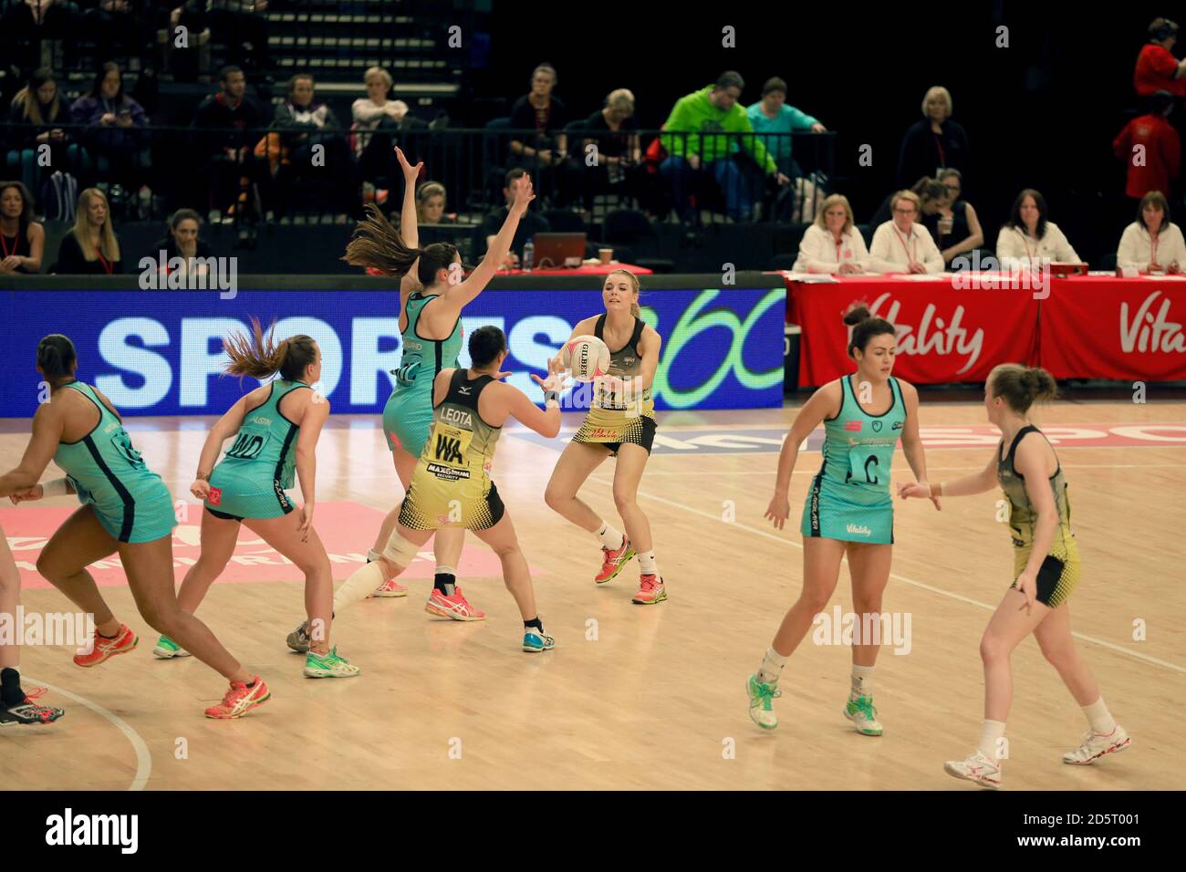 General view of match action Stock Photo - Alamy