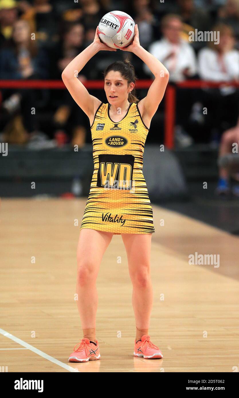 Amy Flanagan, Wasps Netball Stock Photo - Alamy