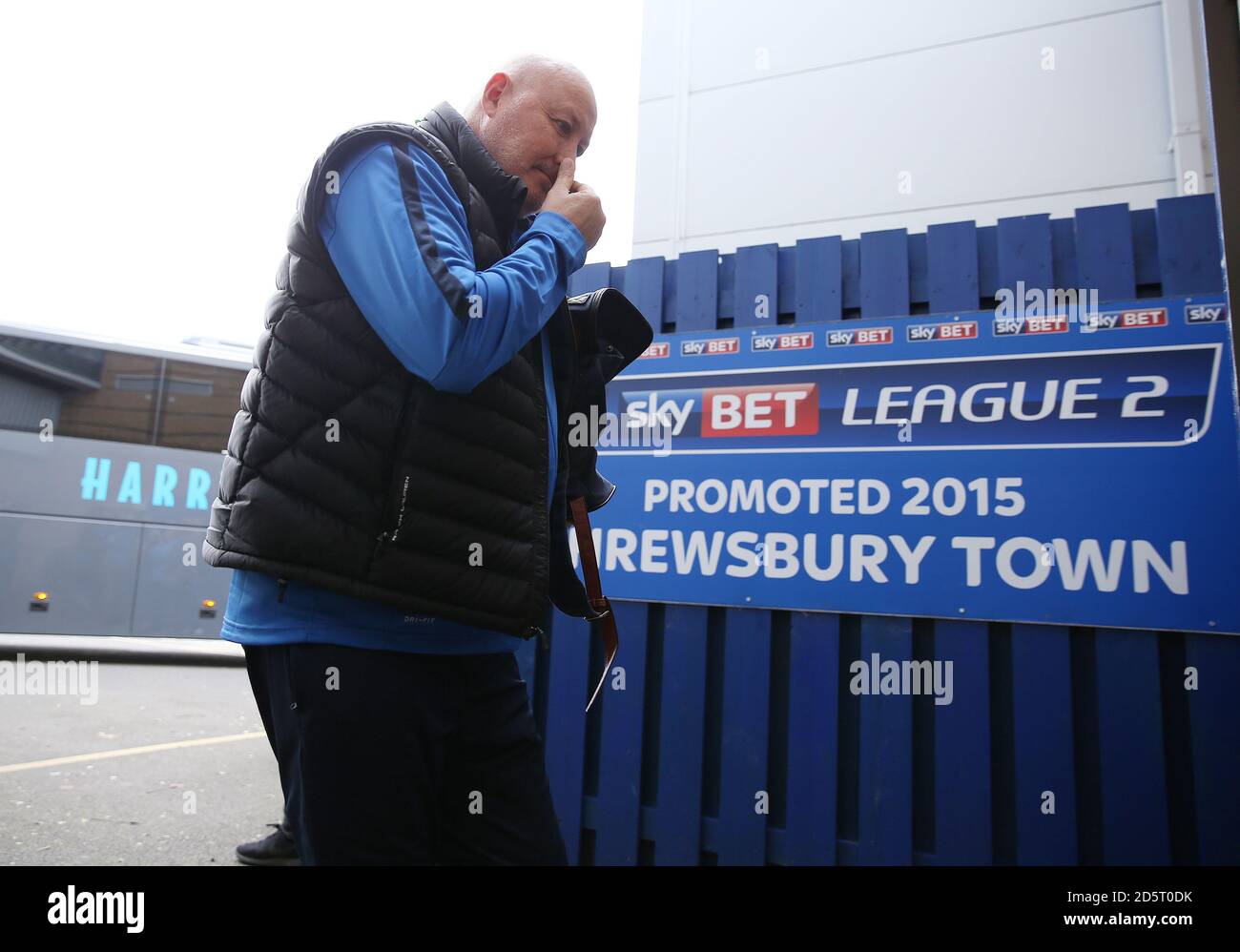 Coventry City manager Russell Slade Stock Photo - Alamy