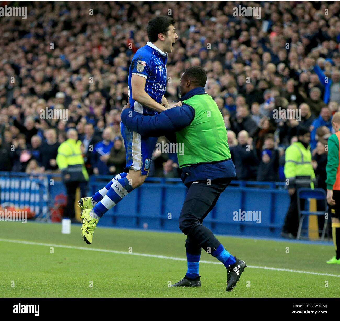 Sheffield Wednesday's Fernando Forestieri celebrates after he scores ...