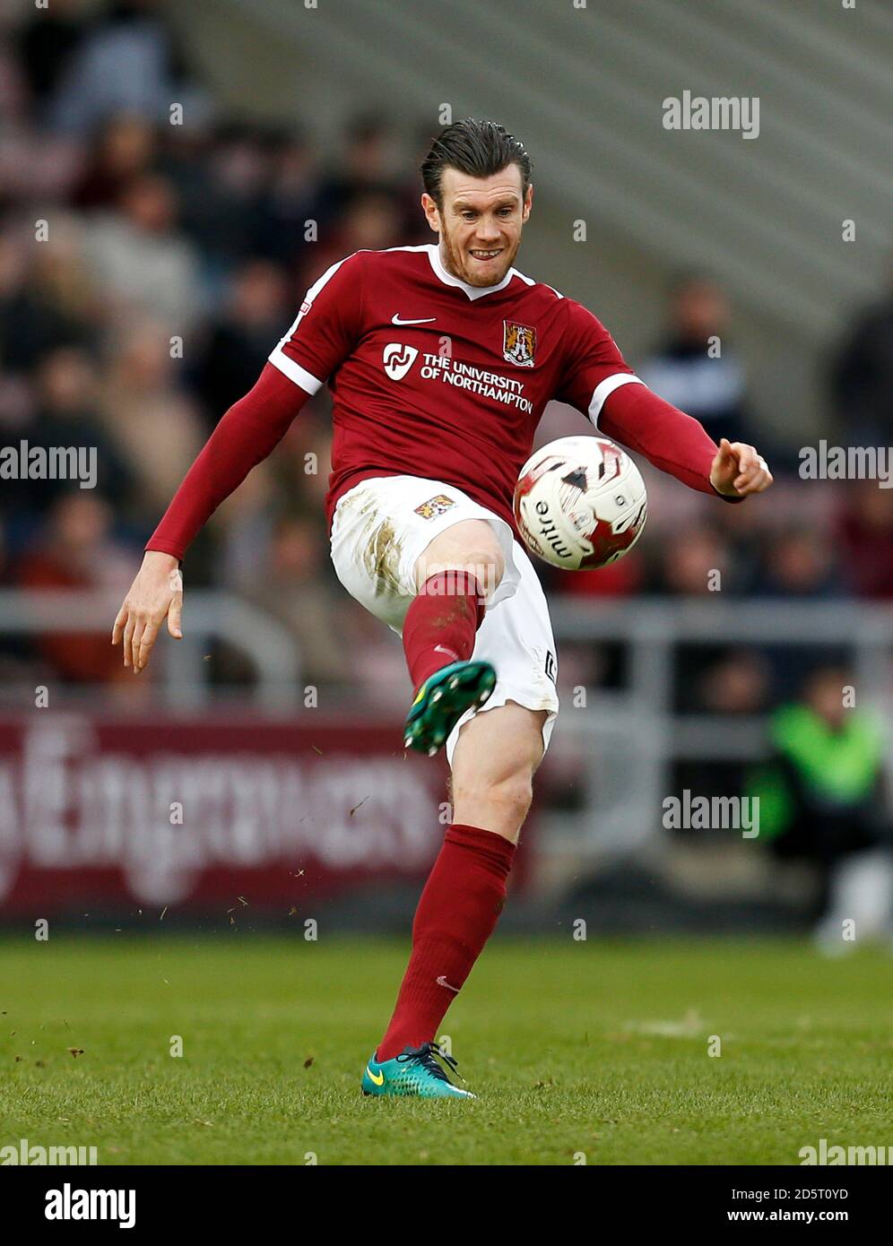 Northampton Town's Zander Diamond Stock Photo - Alamy