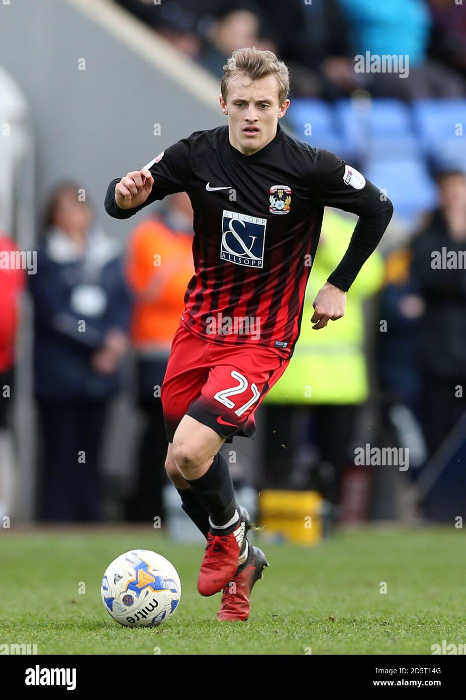 Coventry City's George Thomas Stock Photo - Alamy