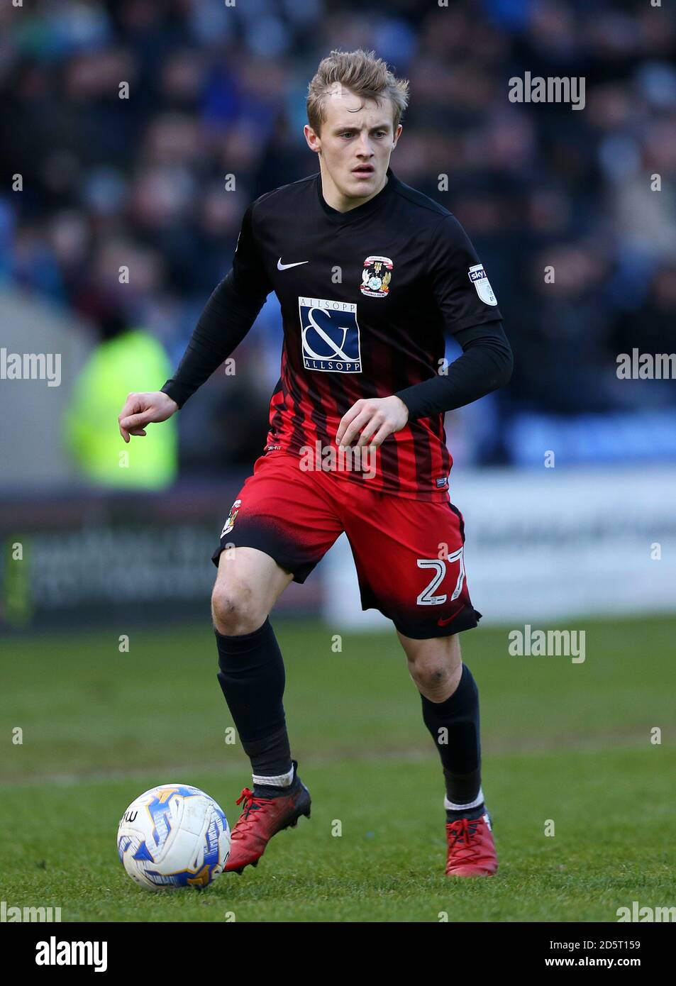 Coventry City's George Thomas Stock Photo - Alamy