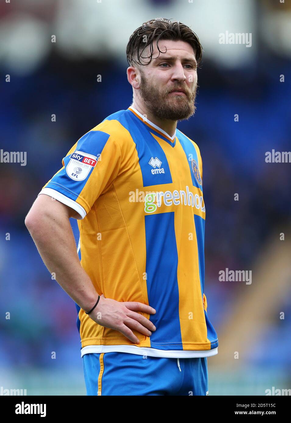 Shrewsbury Town's Gary Deegan Stock Photo - Alamy
