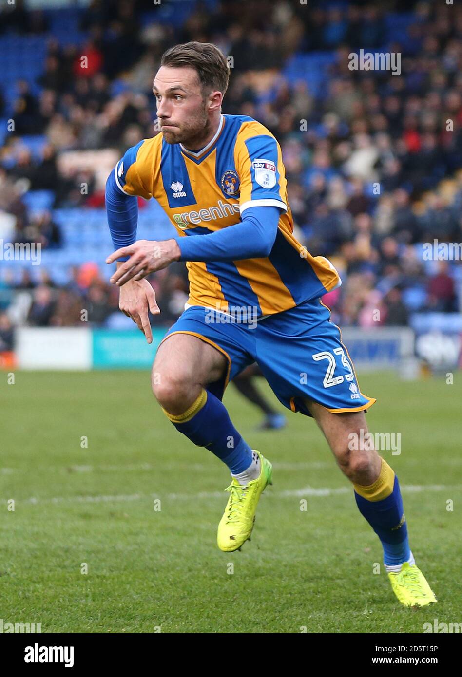 Shrewsbury Town's Alex Rodman Stock Photo - Alamy