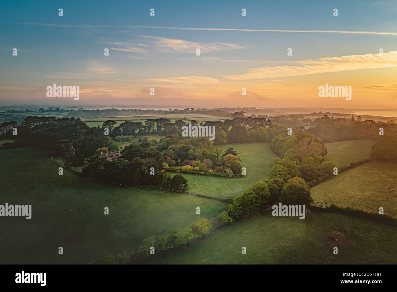 Helford cornwall sunrise hi-res stock photography and images - Alamy