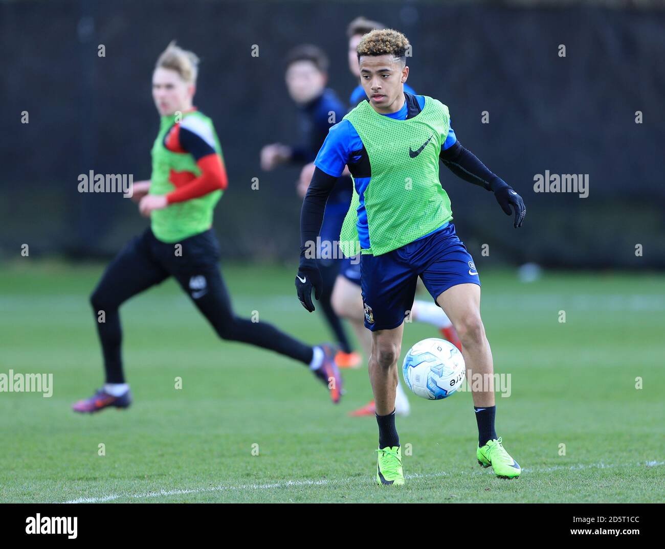 Coventry City's Kyle Spence during a training session at Sky Blue Lodge ...