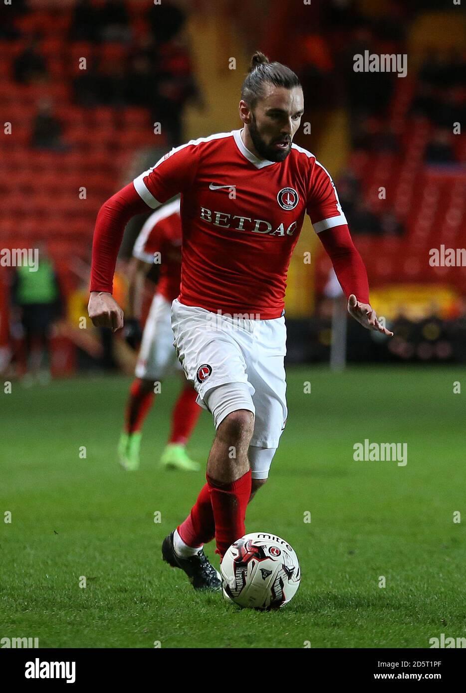 Charlton Athletic's Ricky Holmes in action Stock Photo - Alamy