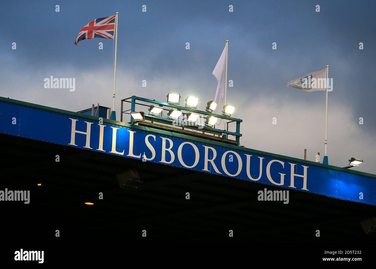 General view of the stands at Hillsborough Stock Photo - Alamy