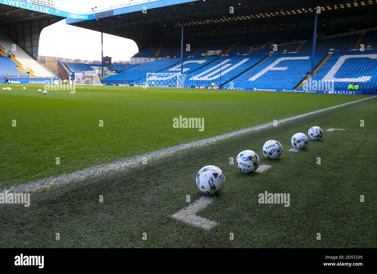 General view of the pitch at Hillsborough Stock Photo - Alamy