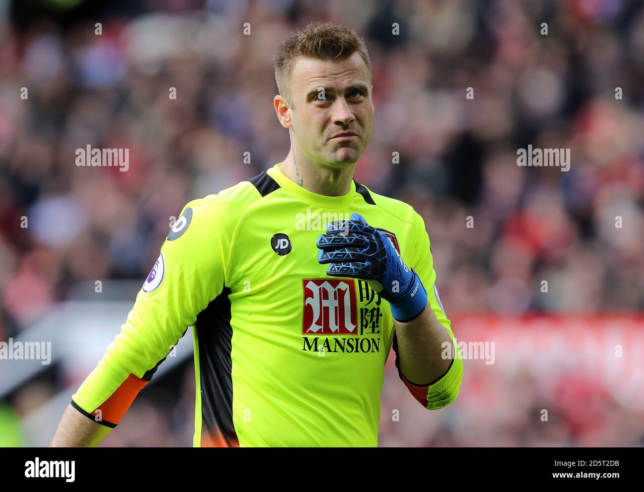 AFC Bournemouth goalkeeper Artur Boruc Stock Photo - Alamy