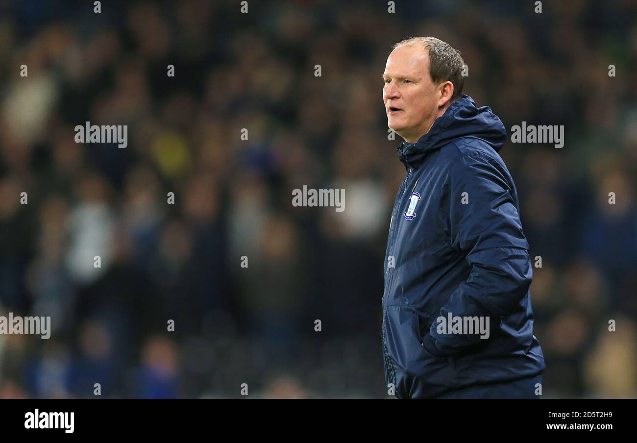 Preston North End manager Simon Grayson Stock Photo - Alamy
