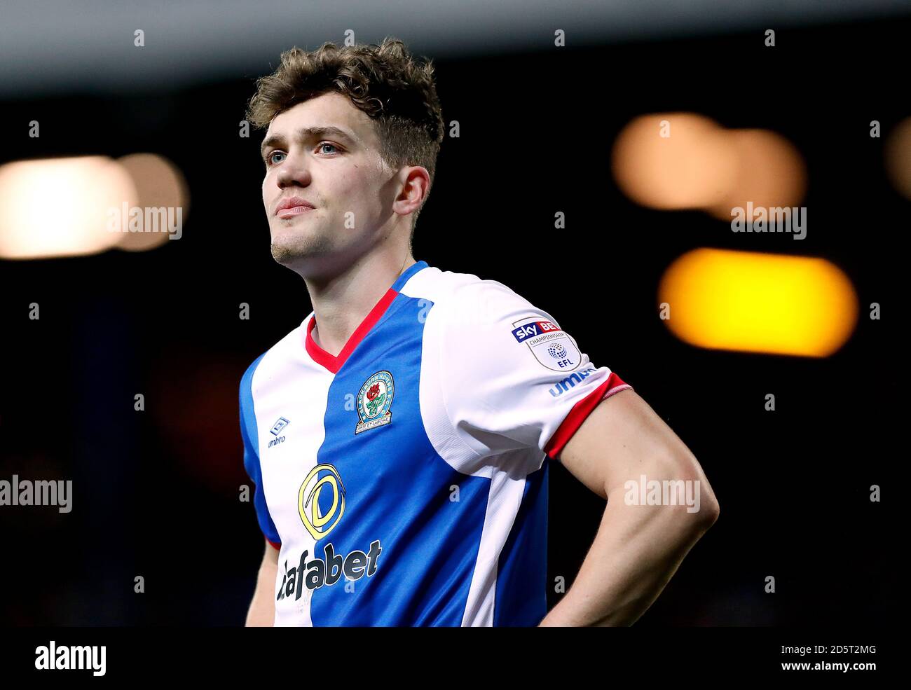 Blackburn Rovers' Sam Gallagher Stock Photo - Alamy