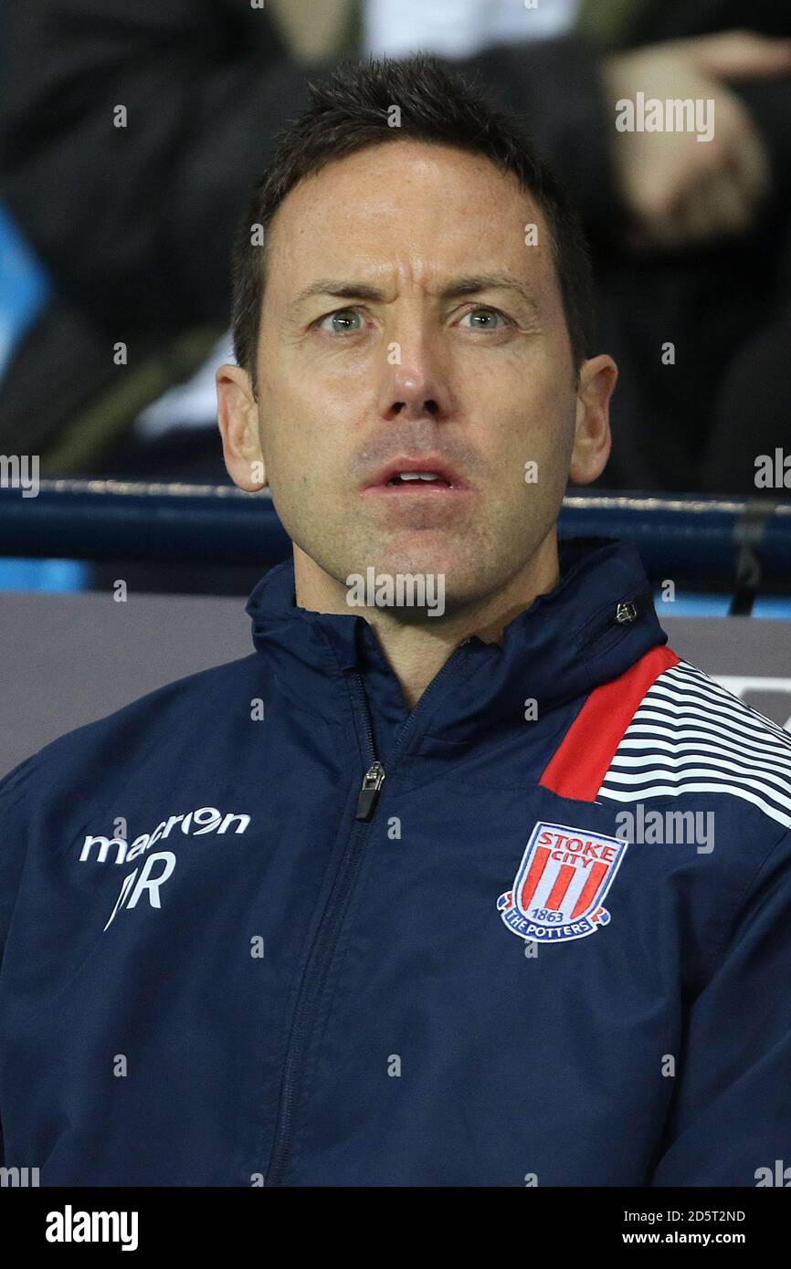 Stoke City fitness coach Damian Roden Stock Photo - Alamy