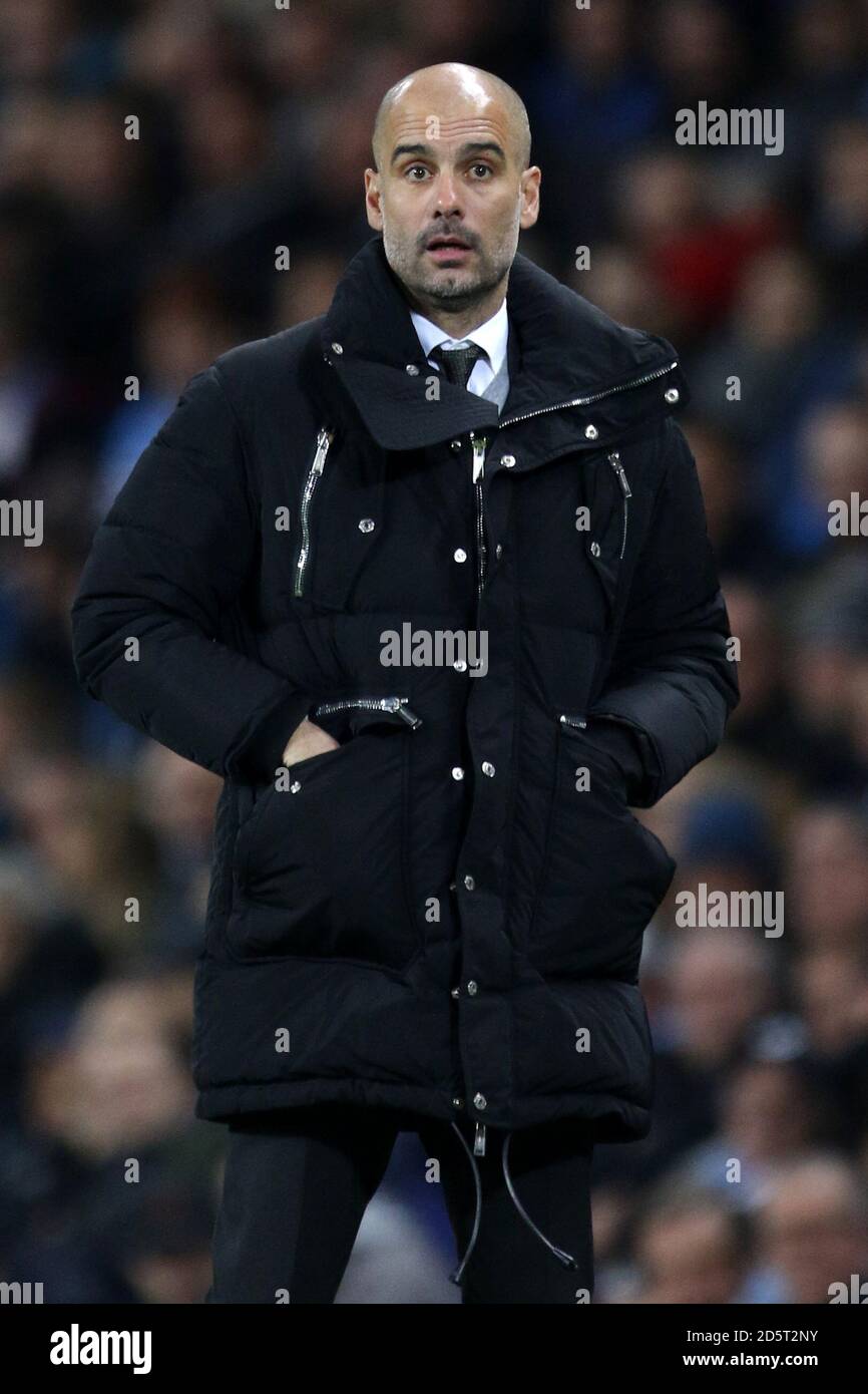 Manchester City manager Pep Guardiola Stock Photo - Alamy