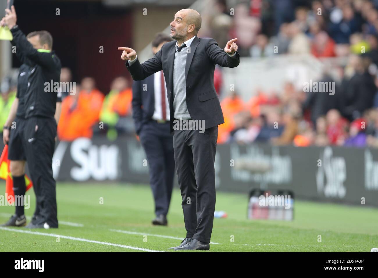 Manchester City manager Pep Guardiola Stock Photo - Alamy