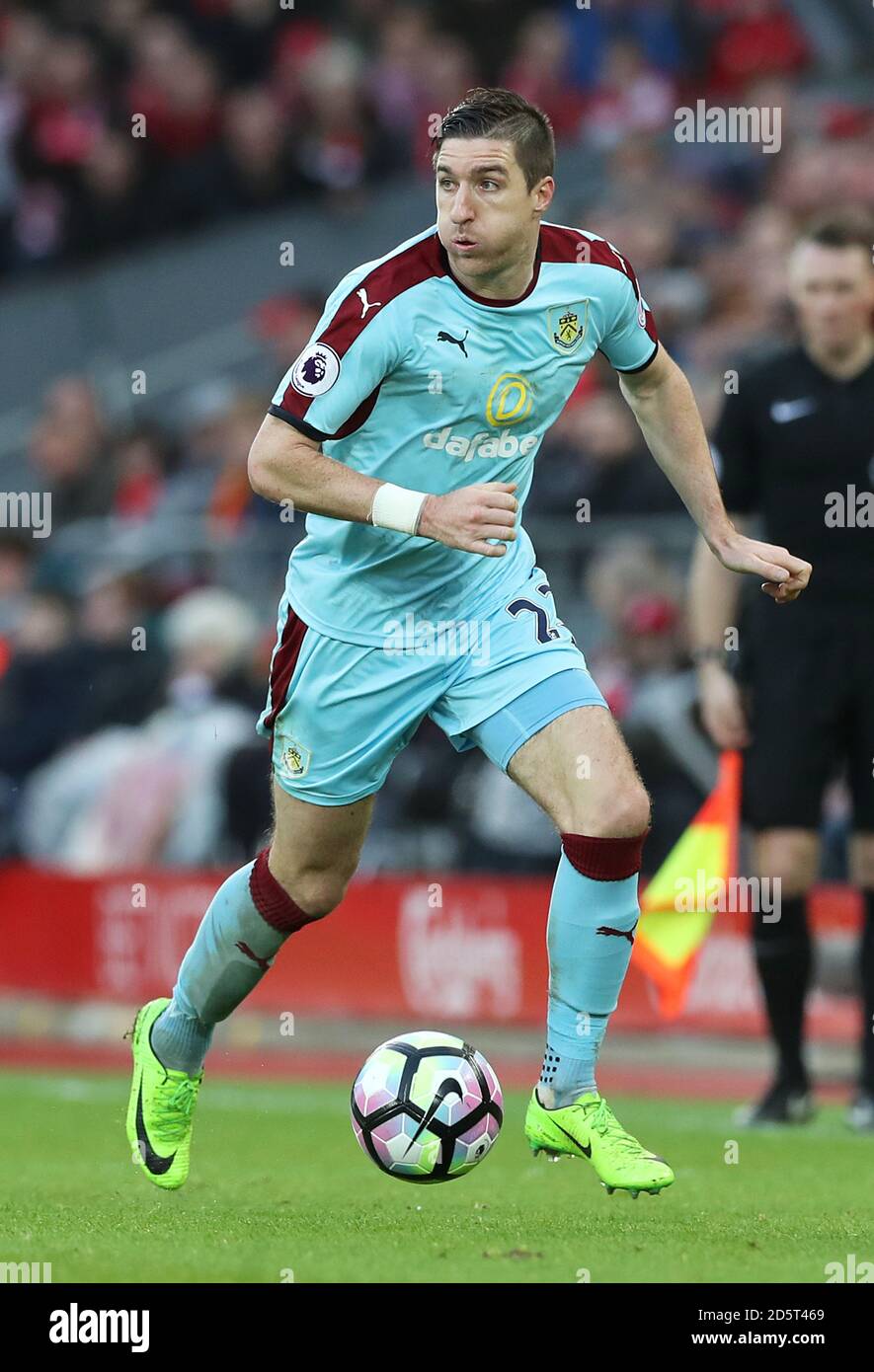 Burnley's Stephen Ward Stock Photo - Alamy