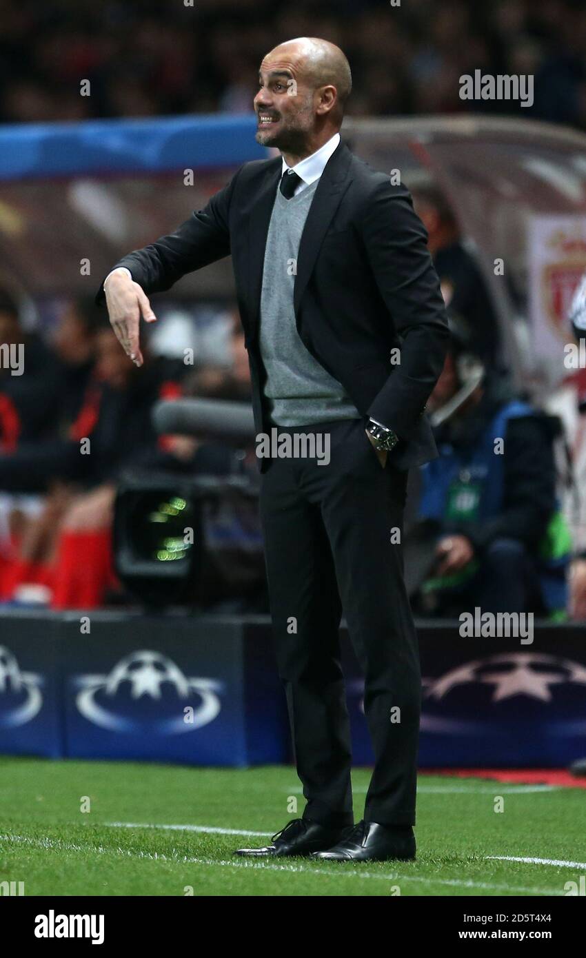 Manchester City manager Pep Guardiola Stock Photo - Alamy