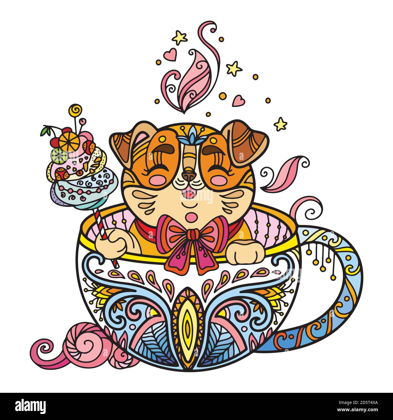 Kawaii dog hi-res stock photography and images - Alamy