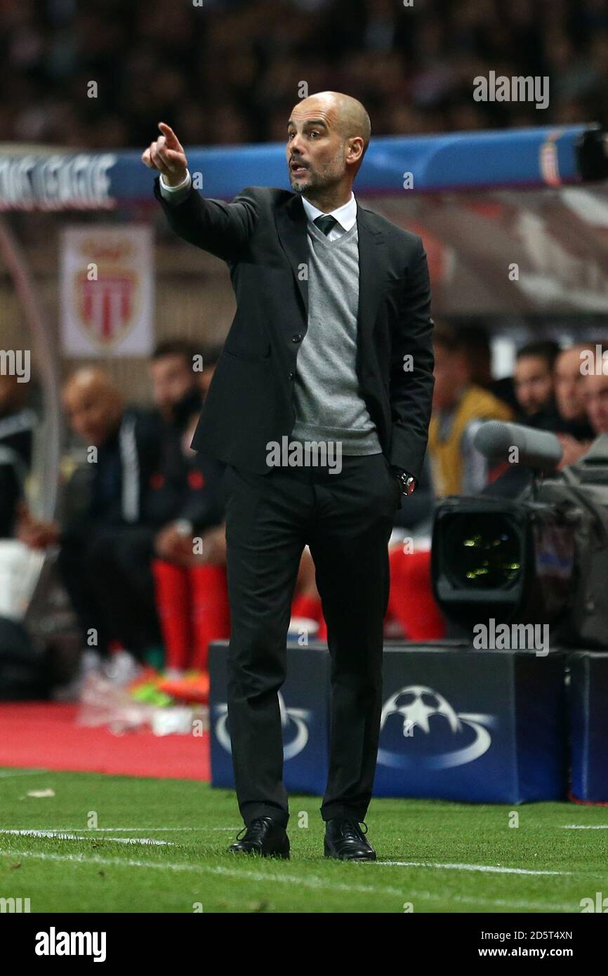 Manchester City manager Pep Guardiola Stock Photo - Alamy