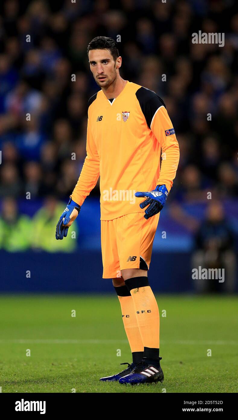 Sevilla's Sergio Rico Stock Photo - Alamy