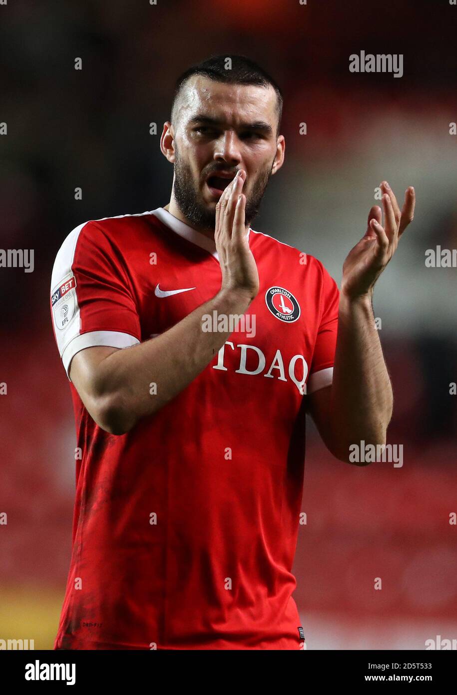 Charlton Athlletic's Tony Watt Stock Photo - Alamy