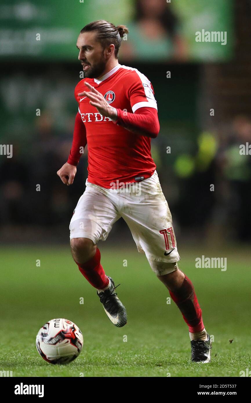 Charlton Athletic's Ricky Holmes Stock Photo - Alamy