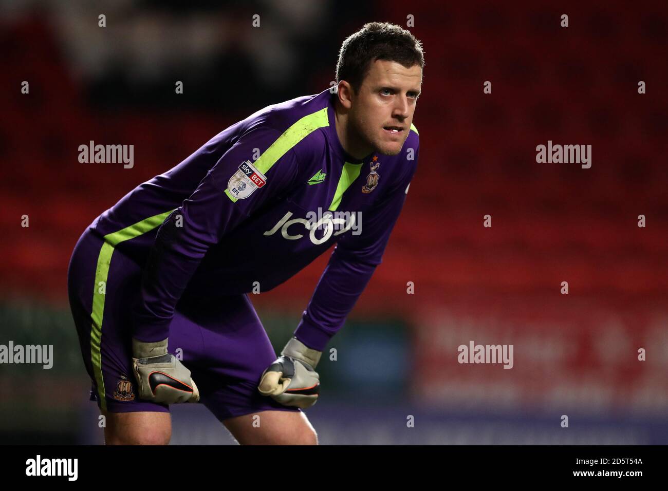 Bradford City goalkeeper Colin Doyle Stock Photo - Alamy