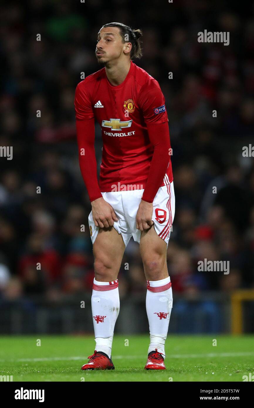 Manchester United's Zlatan Ibrahimovic Stock Photo - Alamy