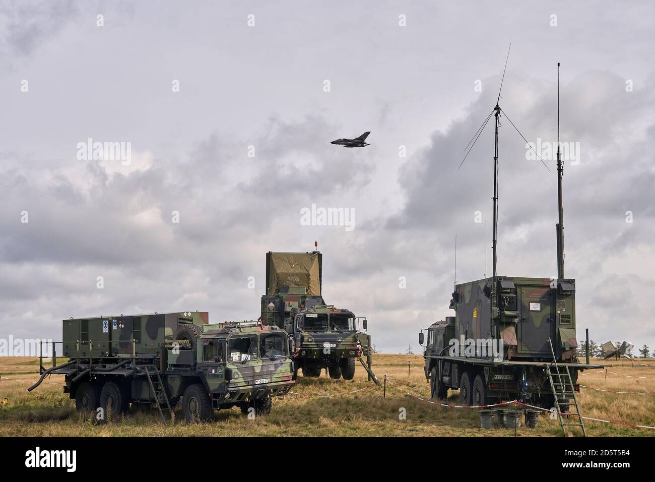 14 October 2020, Rhineland-Palatinate, Büchel: During the national air ...