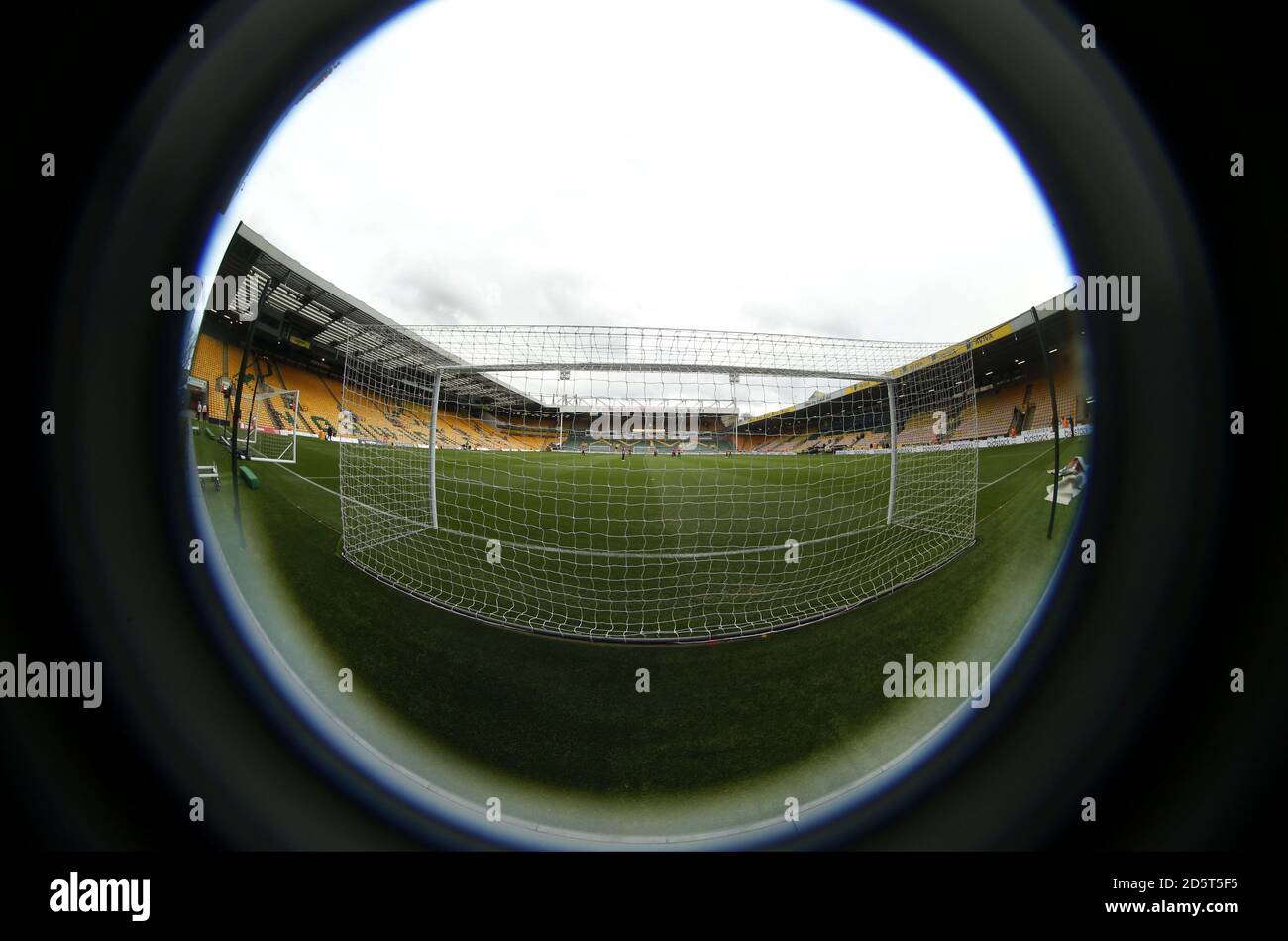 General View of the pitch at Carrow Road Stock Photo - Alamy