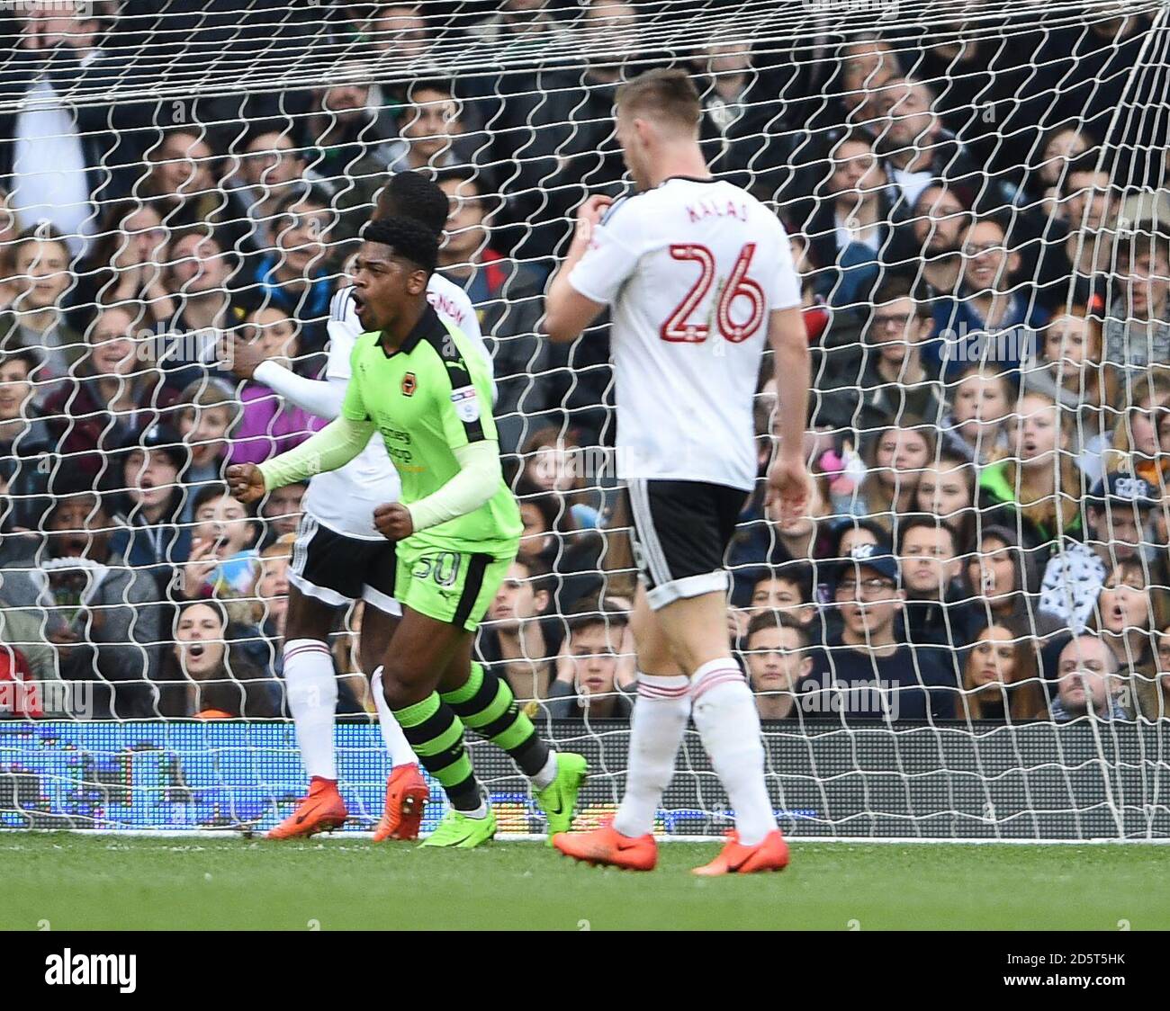 Soccer football wolves full length goal hi-res stock photography and ...