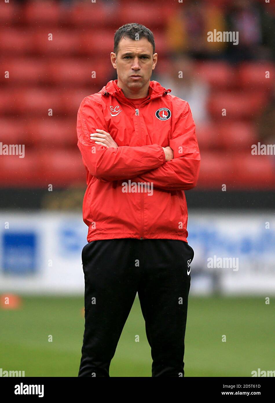 Charlton Athletic First Team Coach Simon Clark Stock Photo - Alamy