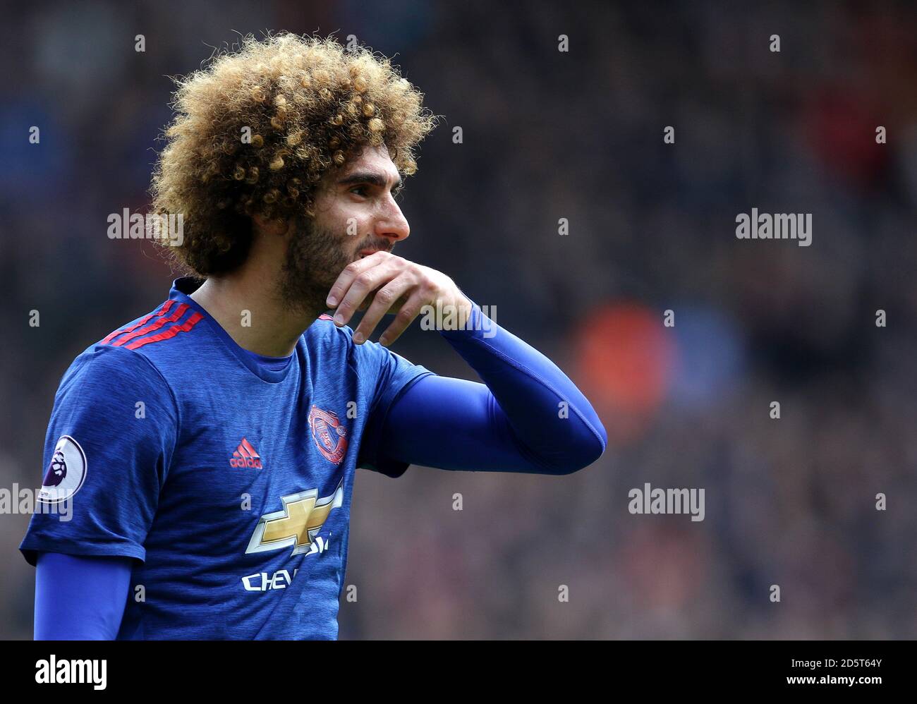Manchester United's Marouane Fellaini Stock Photo - Alamy