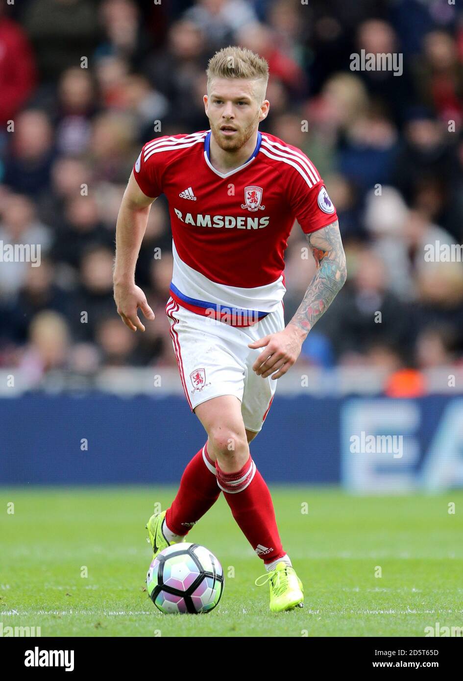 Middlesbrough's Adam Clayton Stock Photo - Alamy