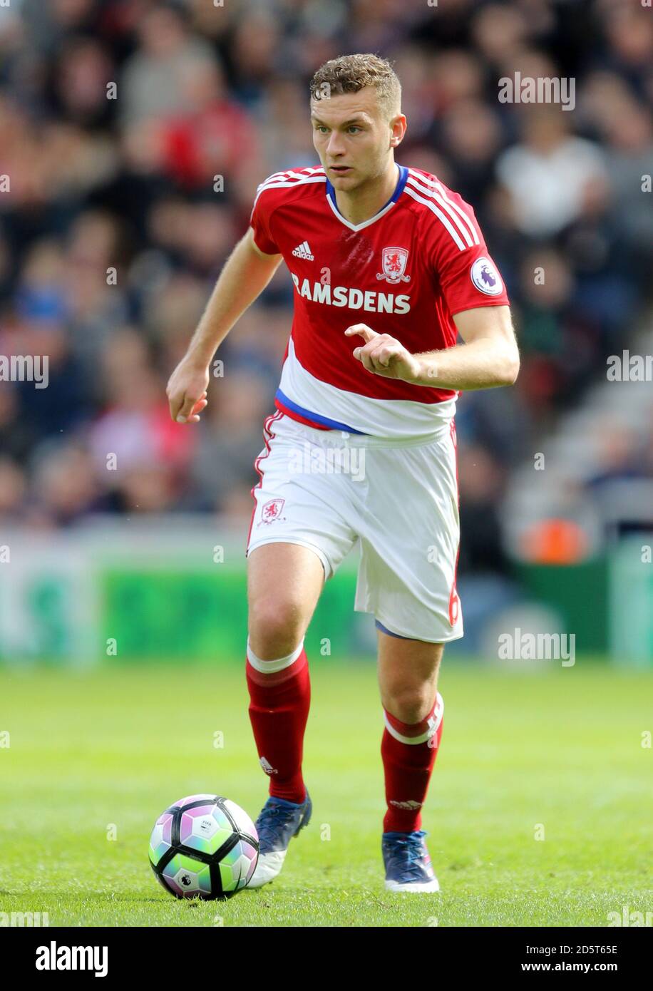 Middlesbrough's Ben Gibson Stock Photo - Alamy