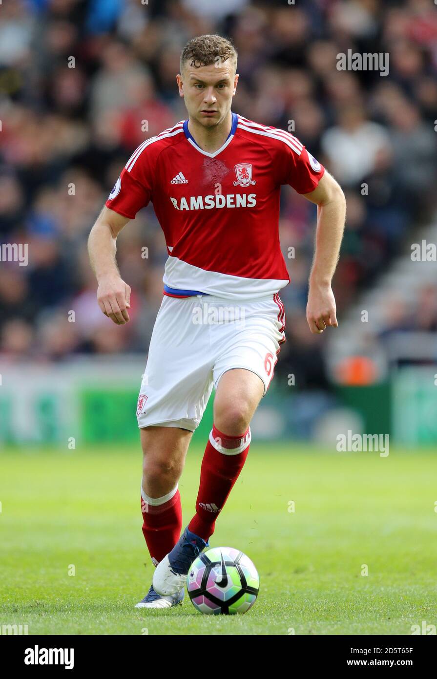 Middlesbrough's Ben Gibson Stock Photo - Alamy