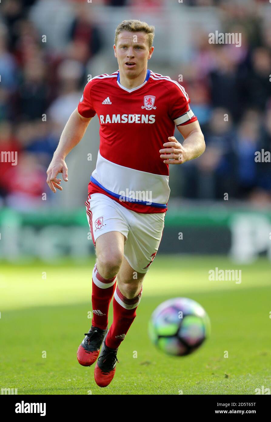 Middlesbrough's Grant Leadbitter Stock Photo - Alamy