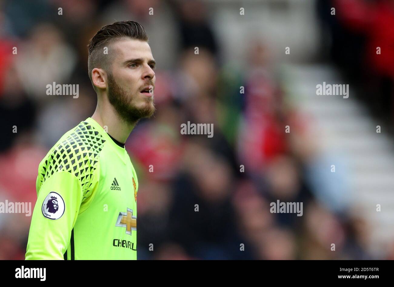 Manchester United goalkeeper David De Gea Stock Photo - Alamy