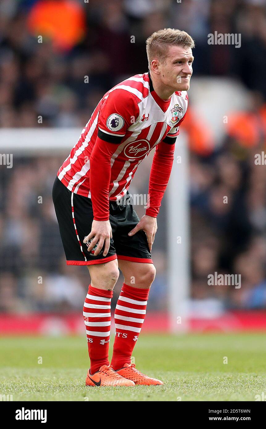 Southampton's Steven Davis Stock Photo - Alamy