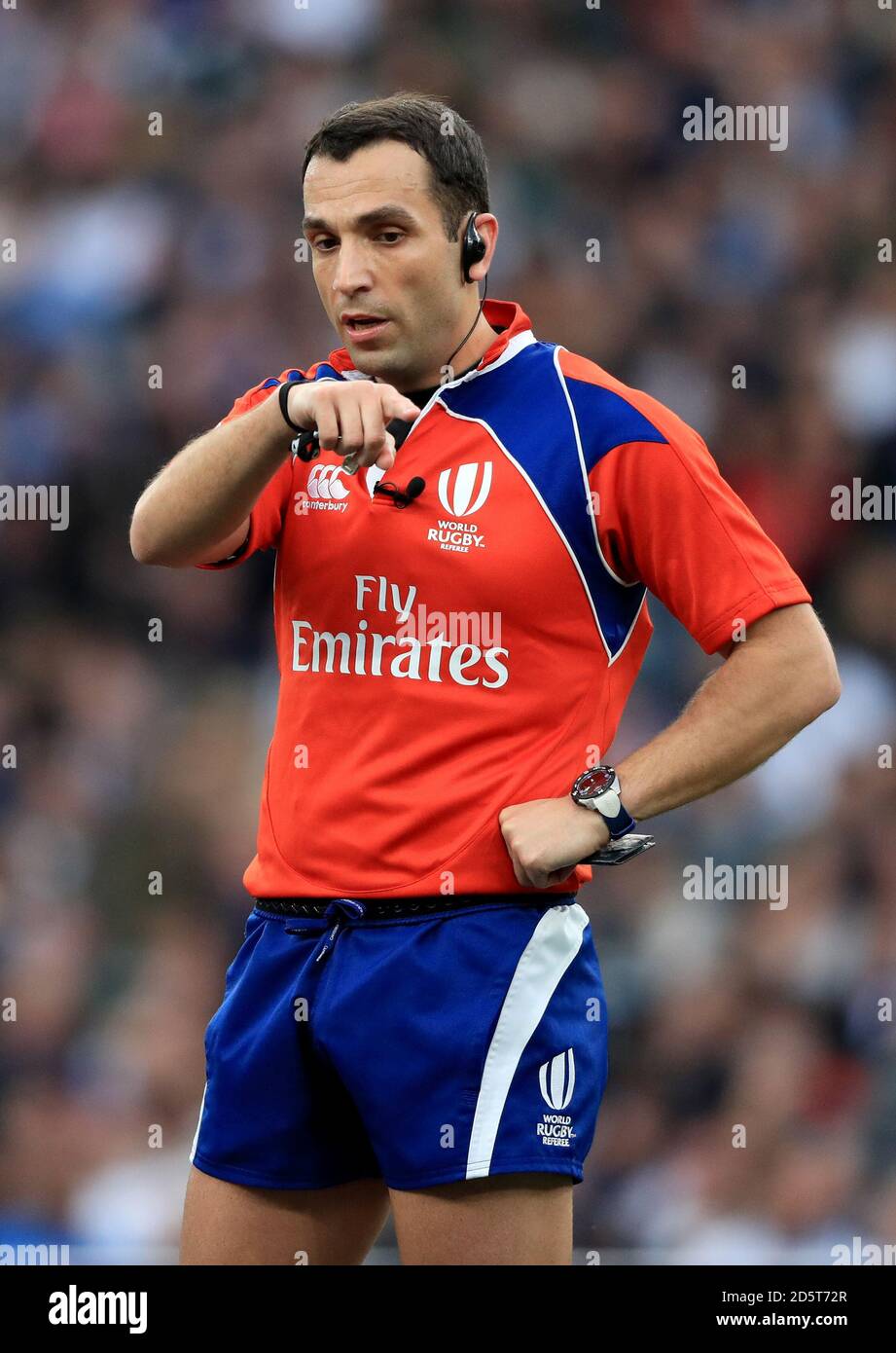Mathieu Raynal, match referee Stock Photo - Alamy