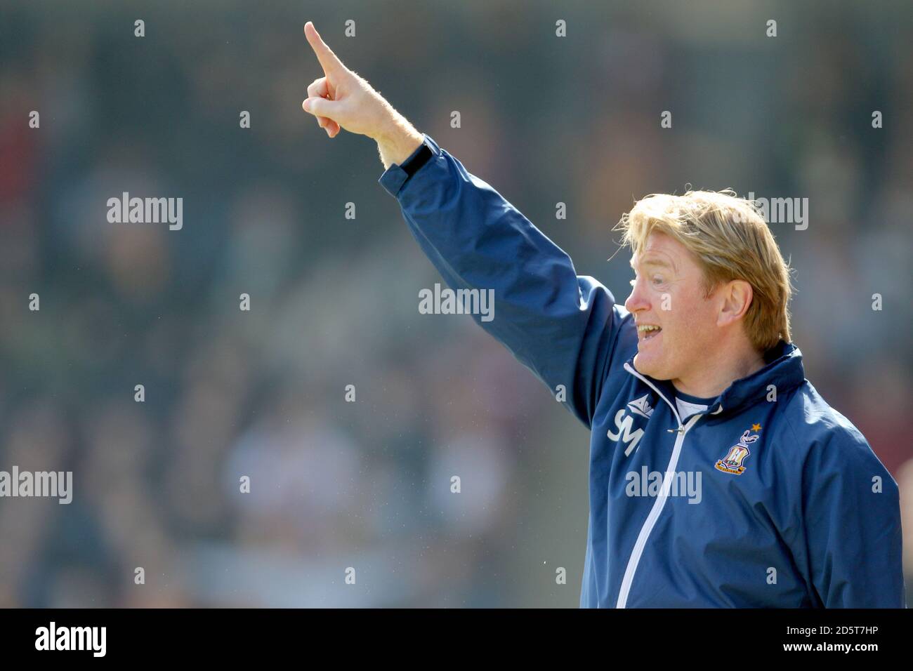 Bradford City manager Stuart McCall Stock Photo - Alamy