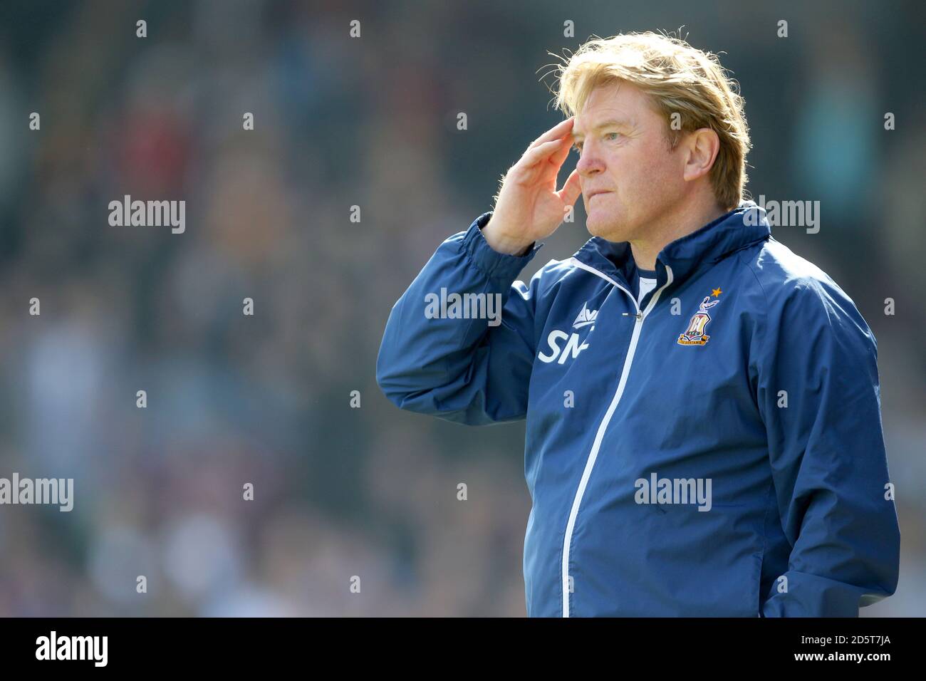 Bradford City manager, Stuart McCall Stock Photo - Alamy