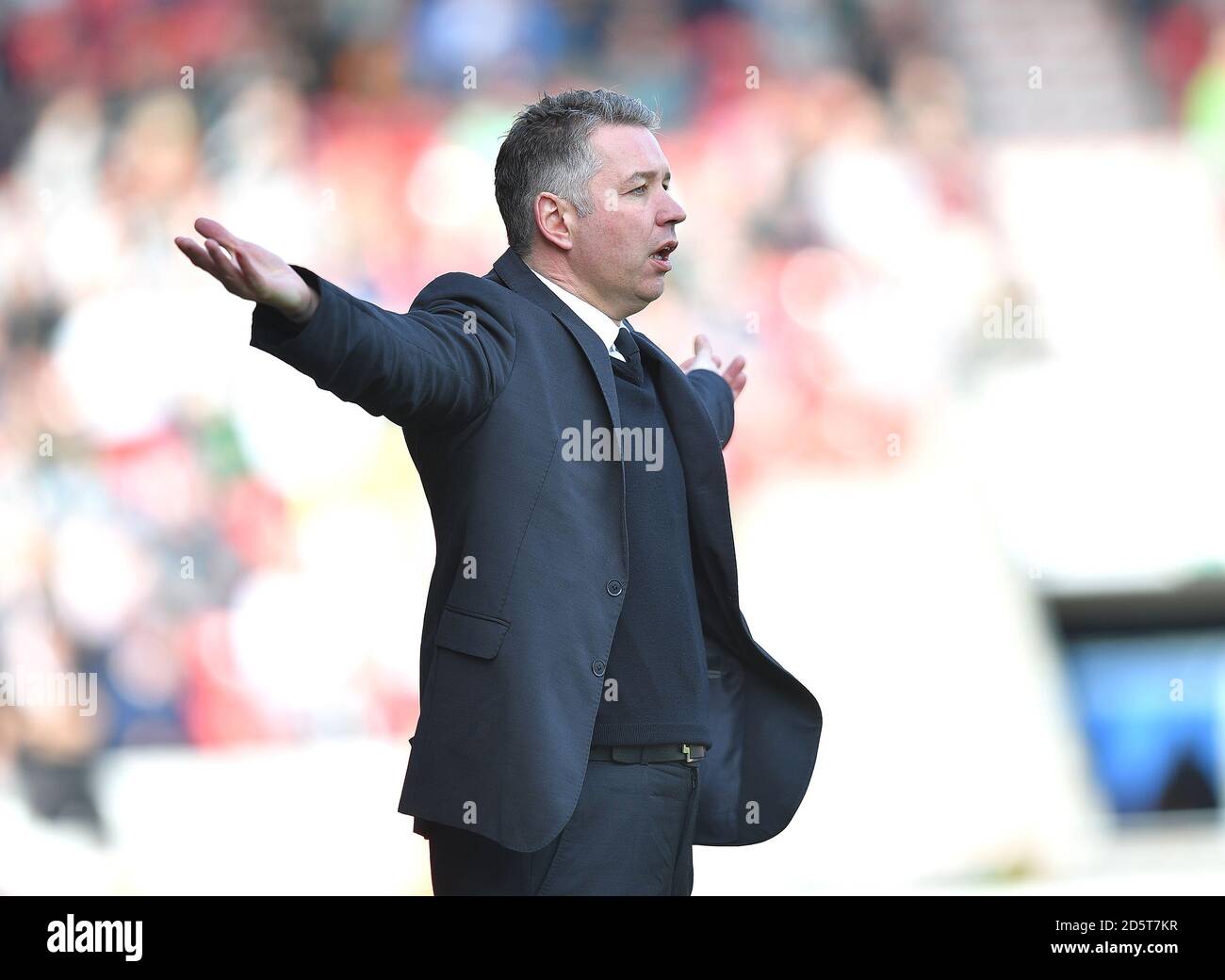Doncaster rovers manager darren ferguson hi-res stock photography and ...
