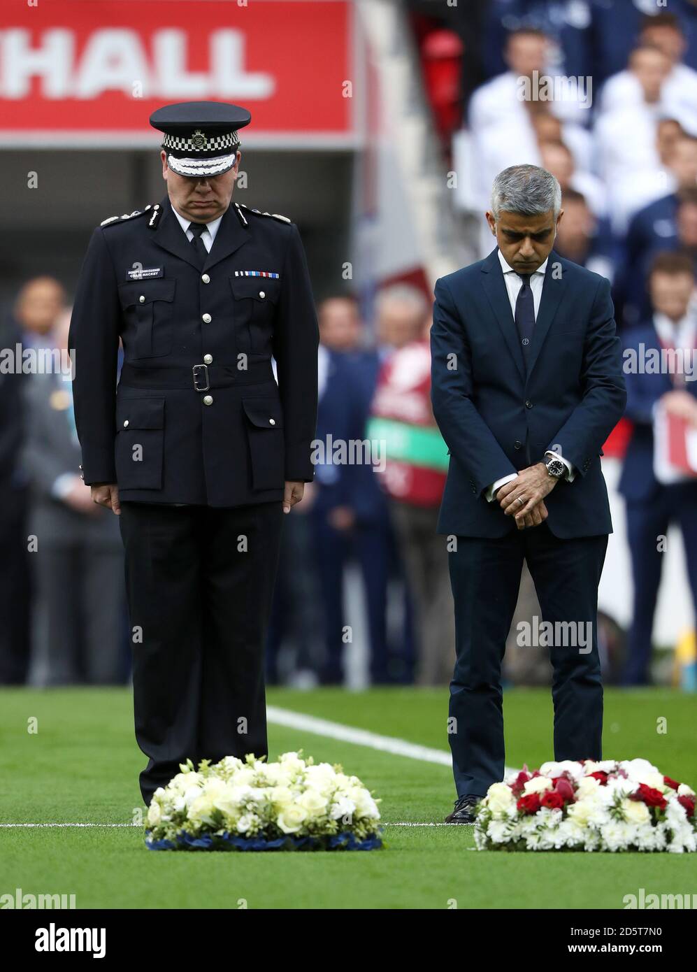 Acting Metropolitan police Commissioner Craig Mackey (left) with London ...