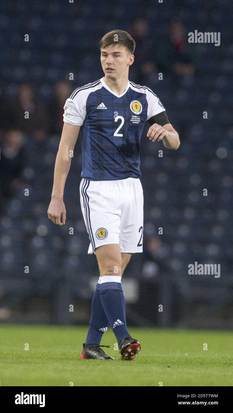 Scotland's Kieran Tierney Stock Photo - Alamy